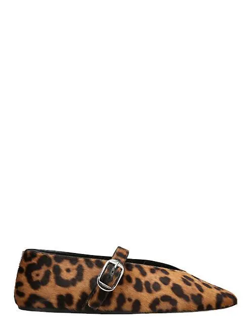 Le Monde Beryl Stella Leopard-print Ballet Flats - Dk.brn Com