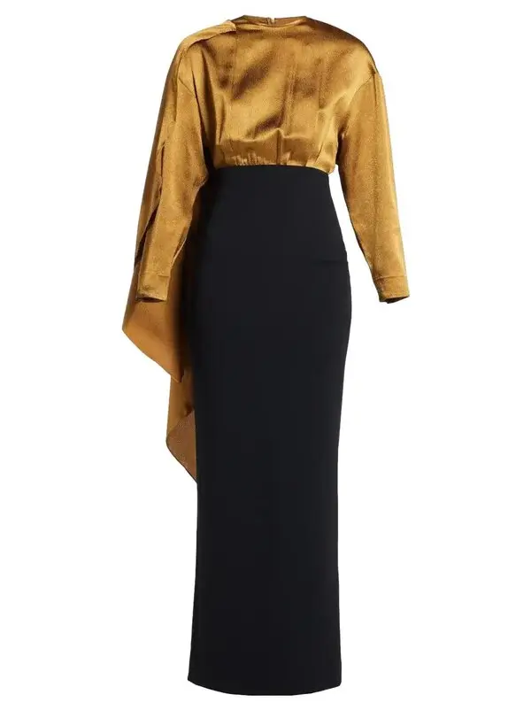 Solace London River Maxi Dress - Gold