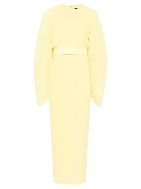 Solace London Mirabelle Maxi Dress - Yellow