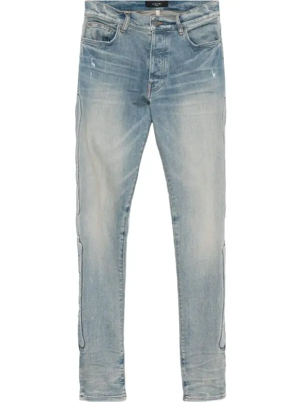 Amiri 3d-bones Jeans - Blue