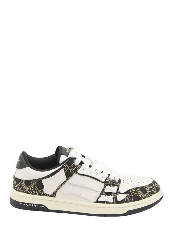 Amiri Skel-top Sneakers - Black