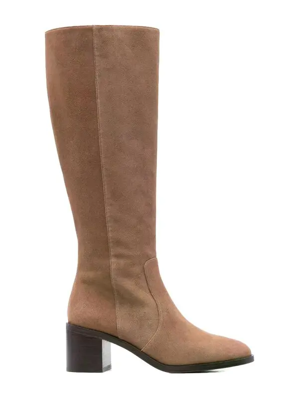 STUART WEITZMAN 60mm Esme Boots - Brown