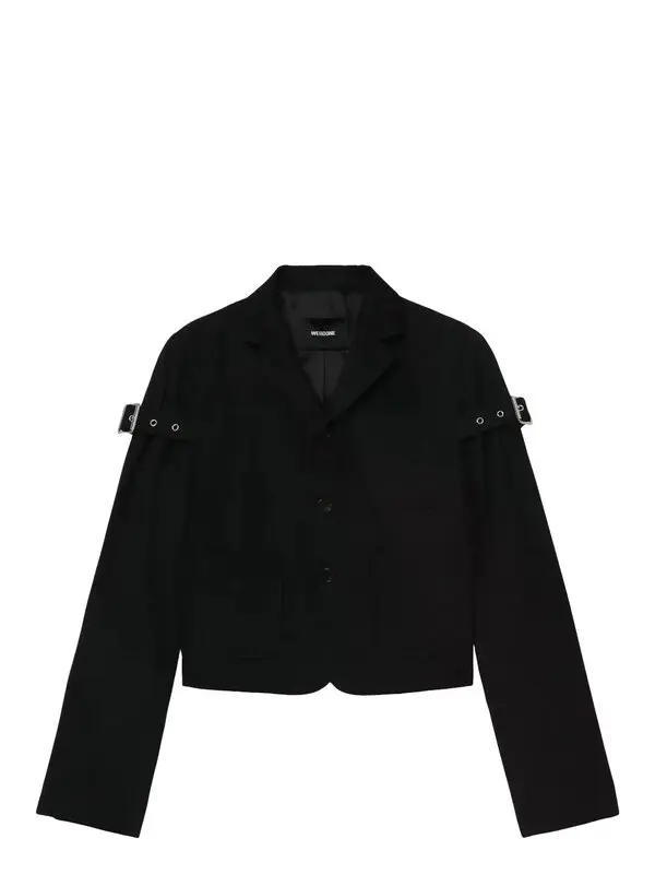 We11Done Belted Blazer - Blue