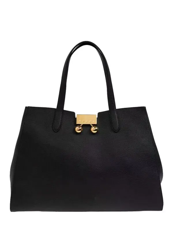 Marni Trunkaroo Medium Tote - Black