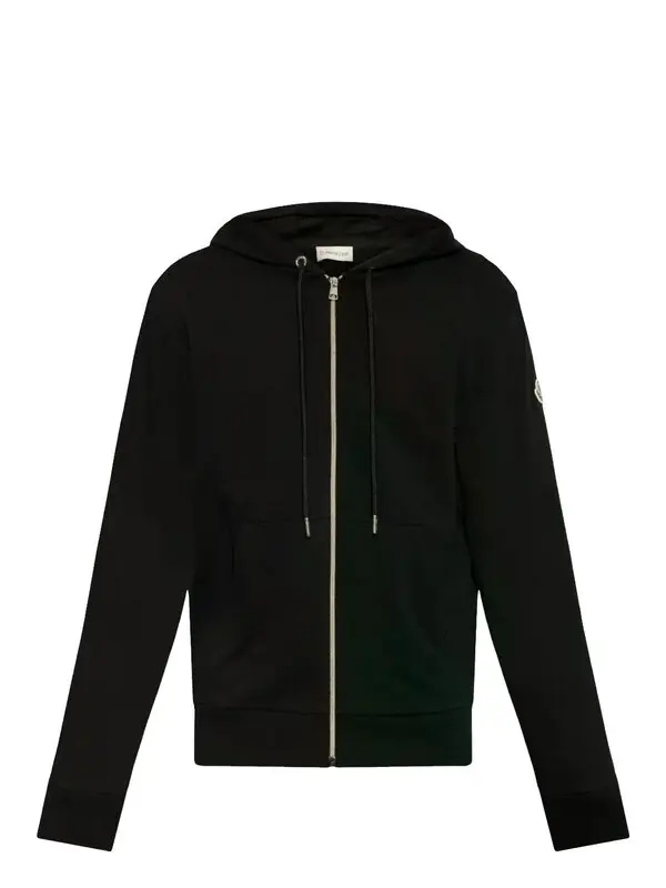 Moncler Logo-patch Cardigan - Black