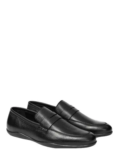 HARRYS OF LONDON Downing Penny Loafer - Black