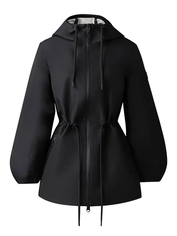 Mackage Kalea Hooded Jacket - Blk-trench