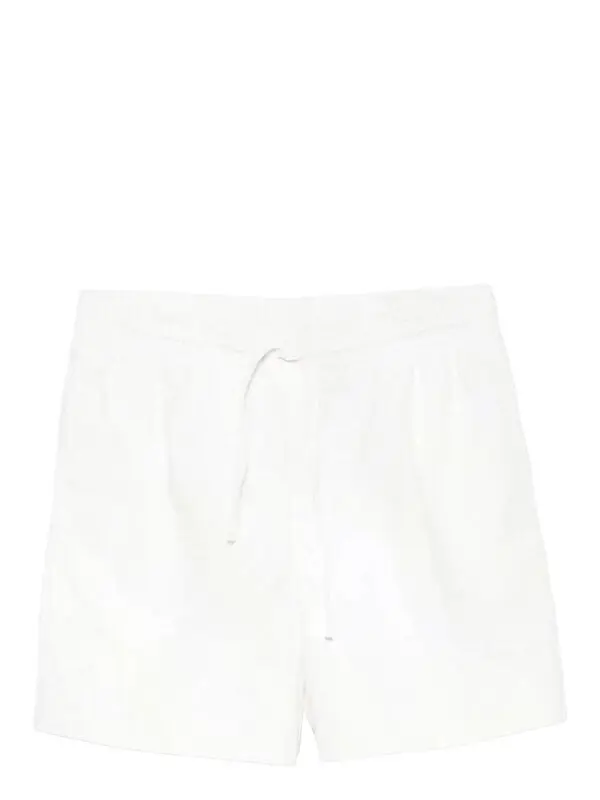 Casablanca Monogram Drawstring Shorts - White
