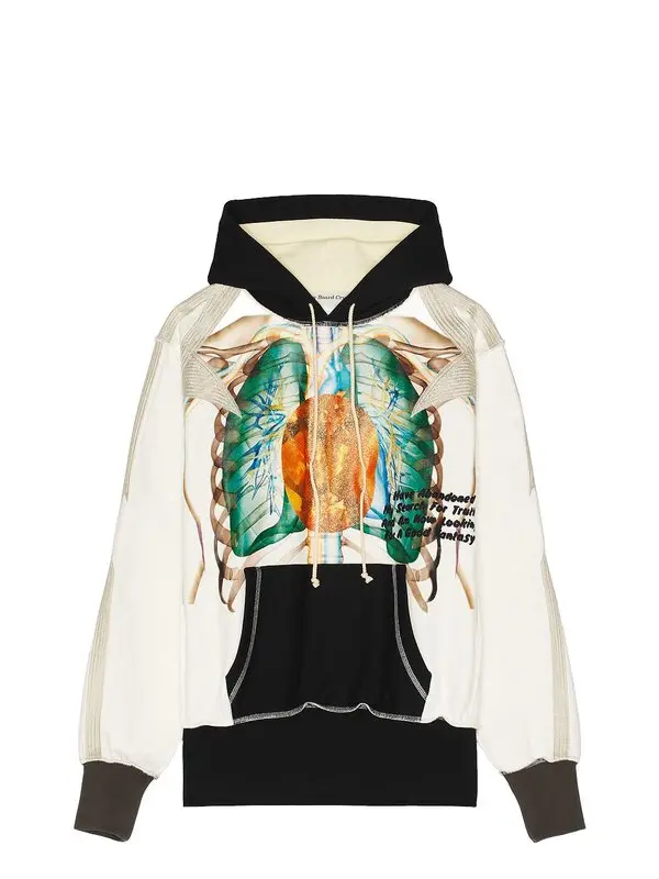 ADVISORY BOARD CRYSTALS Birthstone Hooded Sweatshirt - Light Grey