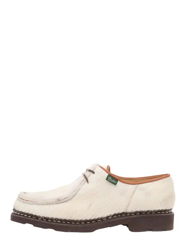 Paraboot Michael Cow Hair Derby Shoe - Brown
