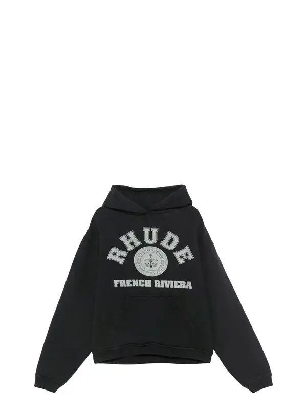 Rhude French Riviera Hoodie - Black