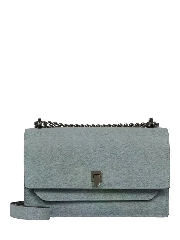 VALEXTRA Leather Satchel - Blue