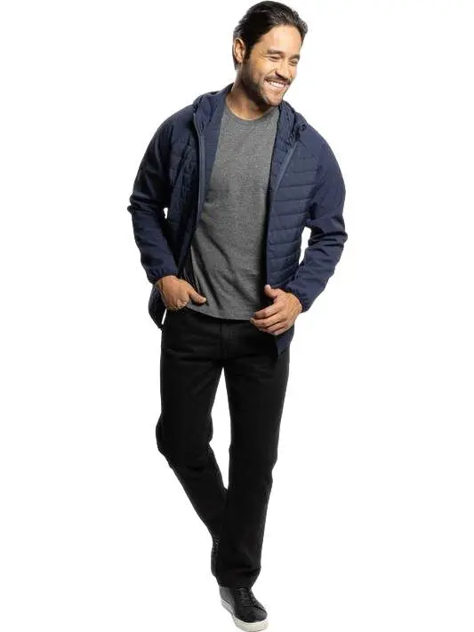 PETER MANNING Pmnyc Standard Fit Jeans - Black - Short