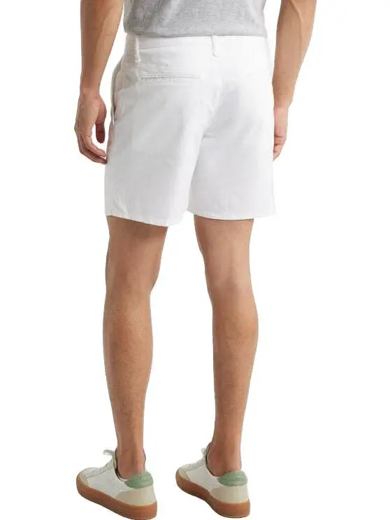 Rag & Bone Standard Chino Shorts - White