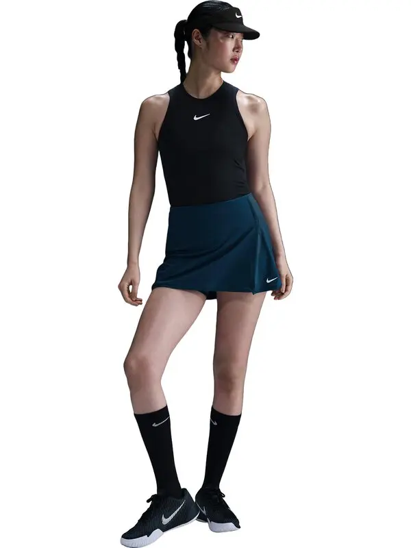 Nike Victory Dri-fit Straight Tennis Skirt - Blue