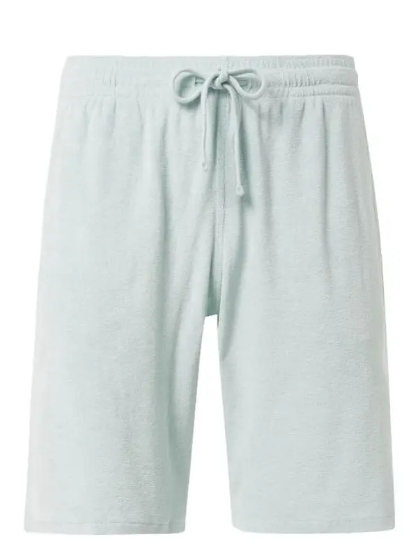 Vilebrequin Bolide Cotton-blend Terry Shorts - Blue