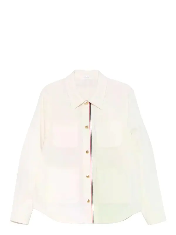 Thom Browne 4-bar Stripe Jacket - 142 Muslin