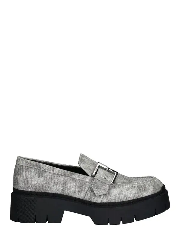Hugo Boss Platform Loafers - Grey