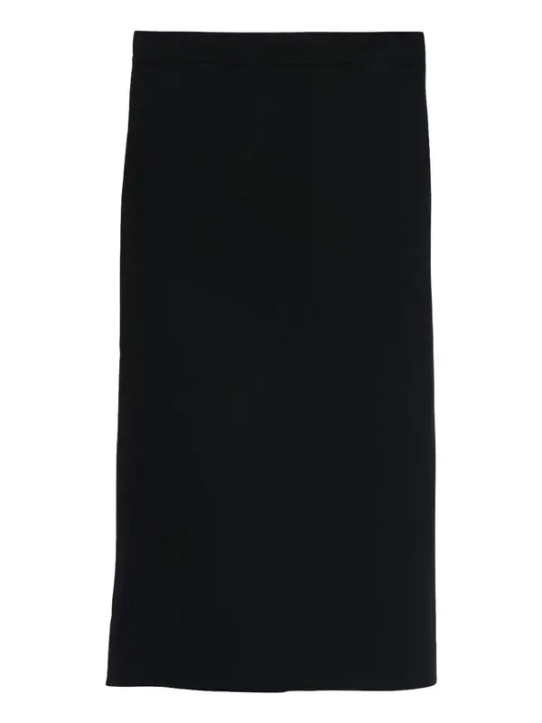 P.a.r.o.s.h Knitted Midi Skirt - Blue