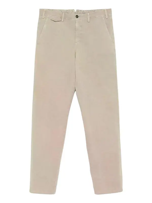 PT TORINO Tapered Trousers - Green