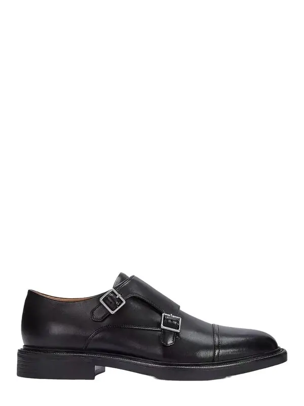 Ralph Lauren Asher Monk Shoes - Black