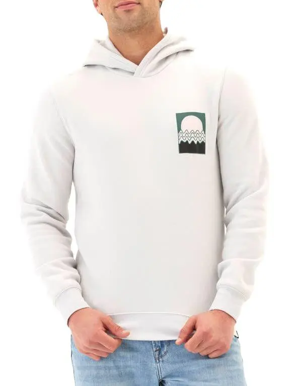 THREADS 4 THOUGHT Mineral Wash Graphic Hoodie - Seamist