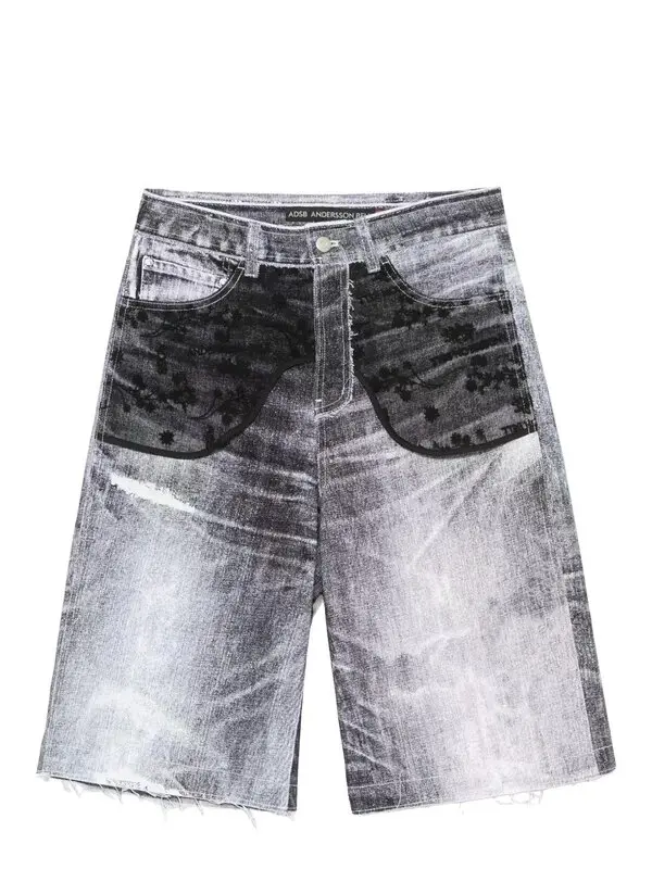 Andersson Bell Denim Shorts - White