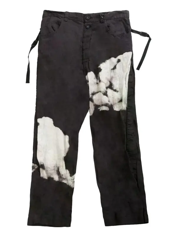 UNDERCOVERISM Cloud Cropped Trousers - Black