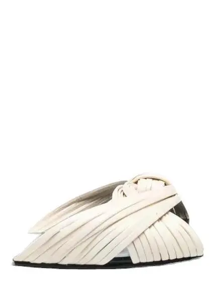 GIUSEPPE ZANOTTI Knot-detail Slides - Neutrals