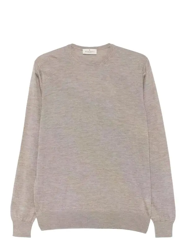 Bruno Manetti Fine-knit Sweater - Brown