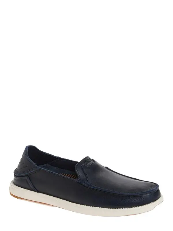 Olukai Kākaha Nia Convertible Loafer - Mood Indigo / Mood Indigo