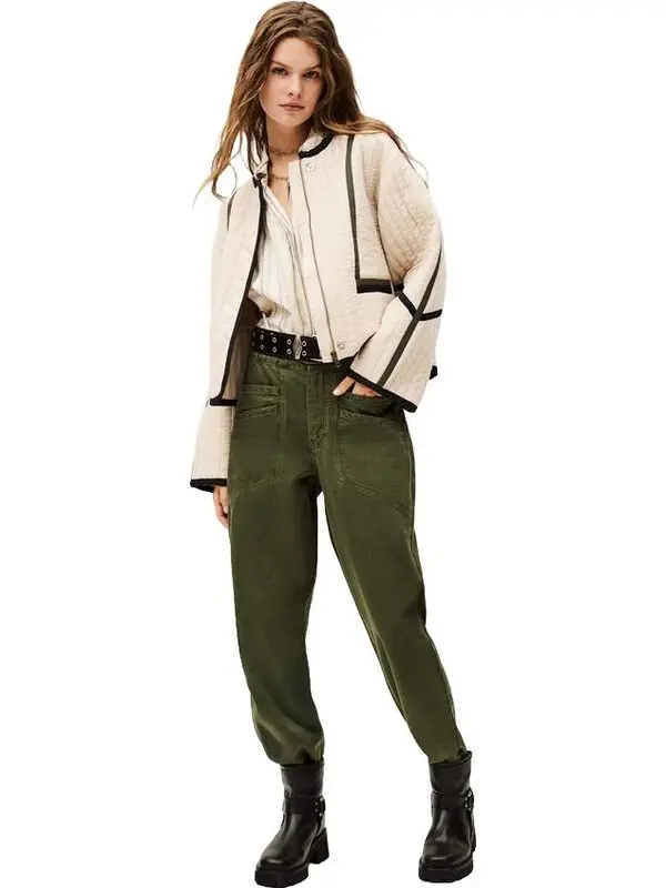 Ba&sh Chim Long-sleeve Jacket - White