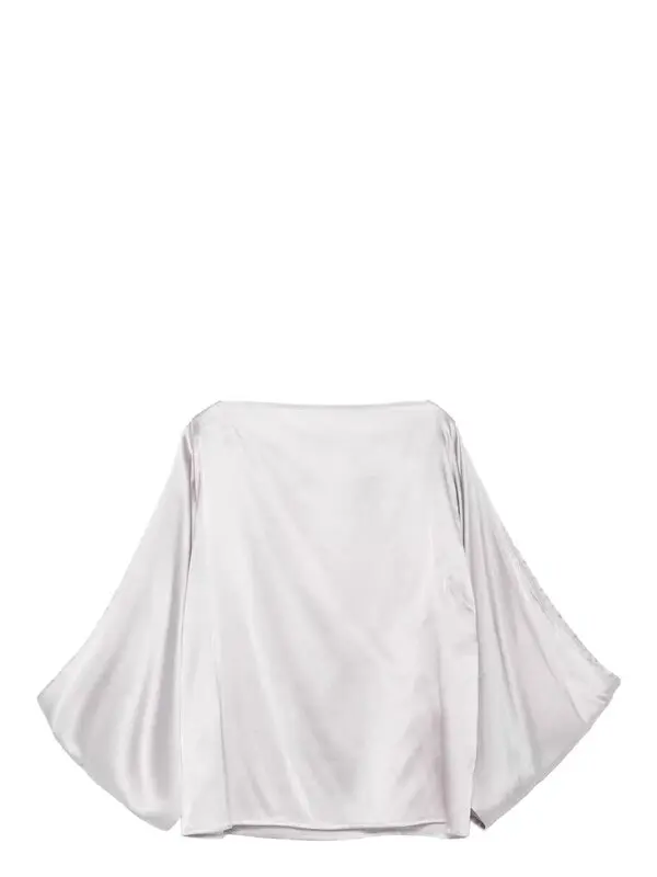 BASERANGE City Blouse - Grey