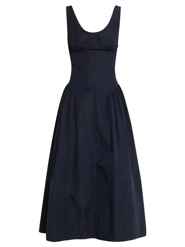 Proenza Schouler White Label Proenza Schouler Pswl Kendall Sleeveless Midi Dress - Navy