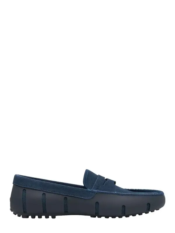 Swims Lux Suede Loafers - Midnight Navy