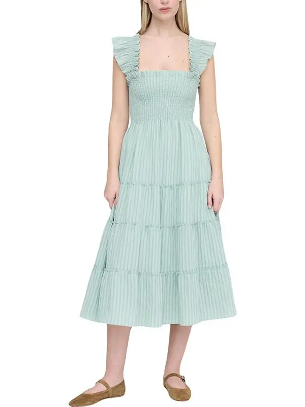 Hill House Home The Ellie Nap Dress - Soft Green