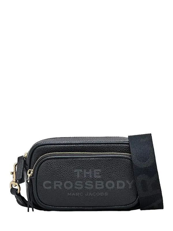 Marc Jacobs Leather Crossbody Bag - Black