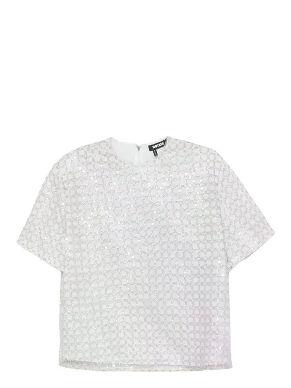 Remain Birger Christensen Beaded Top - Blue