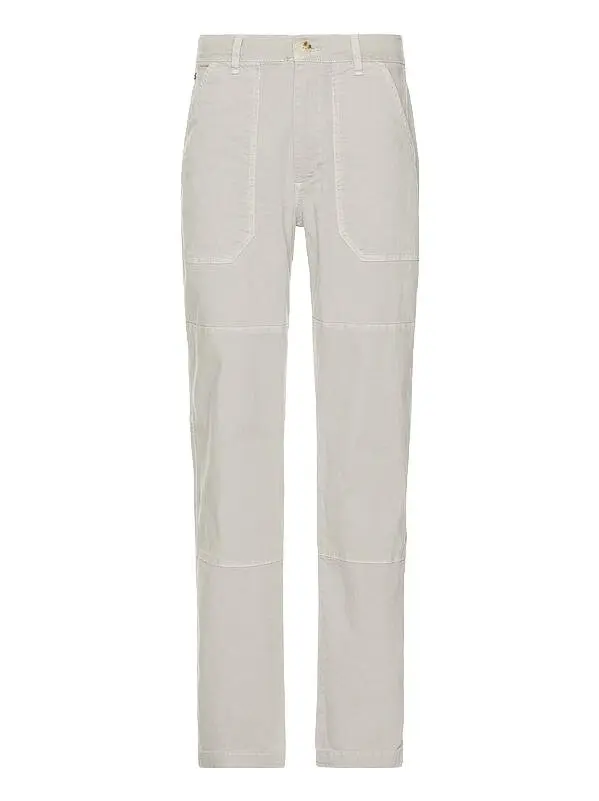 Marine Layer Relaxed Fit Utility Pants - Light Grey