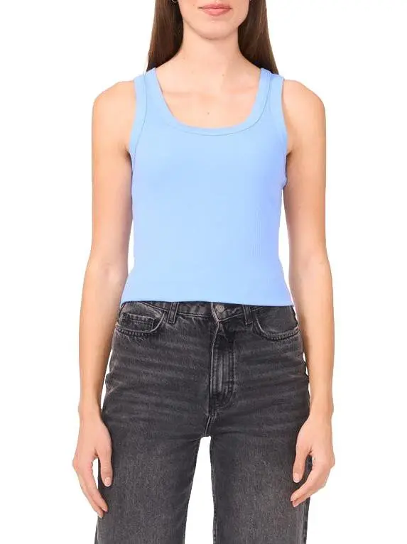 Halogen Rib Tank - Della Blue