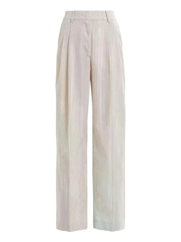 Essentiel Antwerp Herb Pinstripe Pants - Neutrals