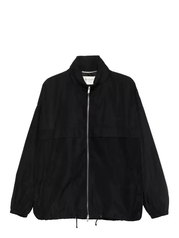 Saint Laurent Logo-print Jacket - Black
