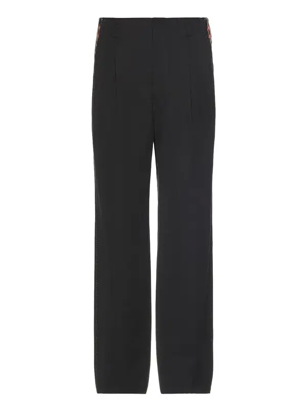 WACKO MARIA Wolf's Head Rockabilly Type-3 Pants - Black