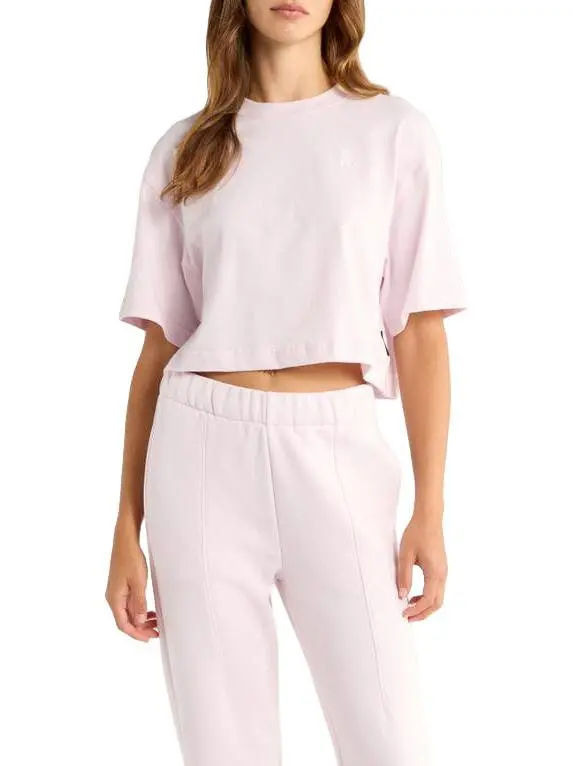 On Boxy Graphic T-shirt - Orchid