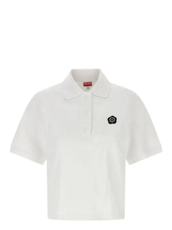 Kenzo Boke Flower 2.0 Polo Shirt - White