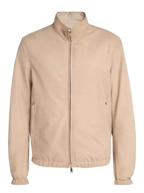 Zegna Reversible Nubuck Blouson - Md Brw Sld