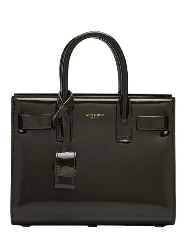 Saint Laurent Sac De Jour Nano Top-handle Bag - Vineyard Green