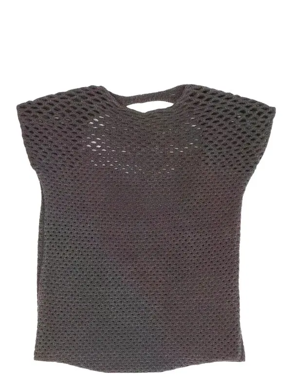 ISA BOULDER Circle T-shirt - Brown