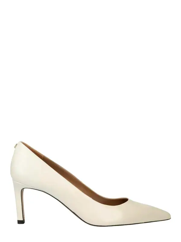 Hugo Boss Leather Pumps - White