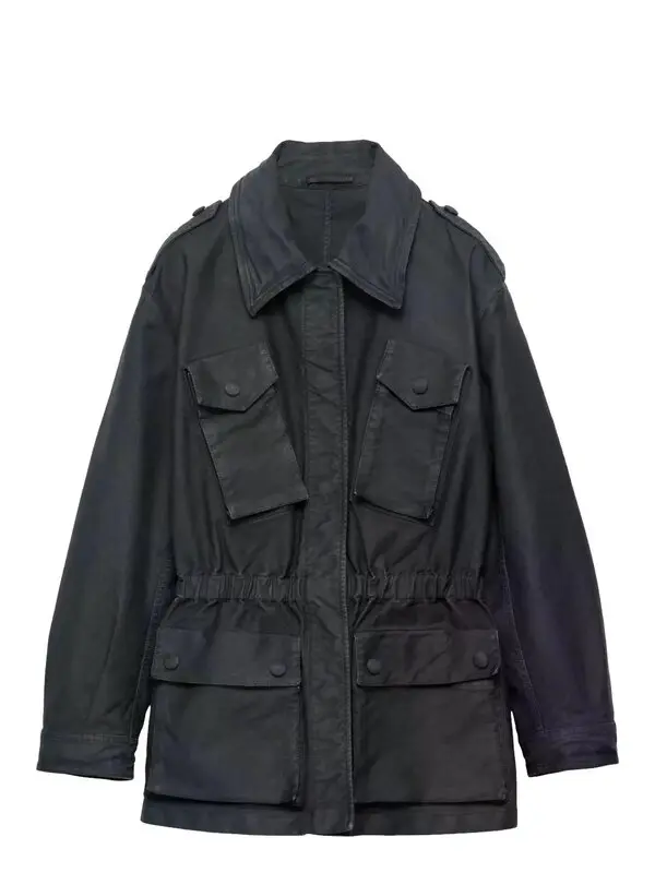 Prada Cotton Safari Jacket - Grey